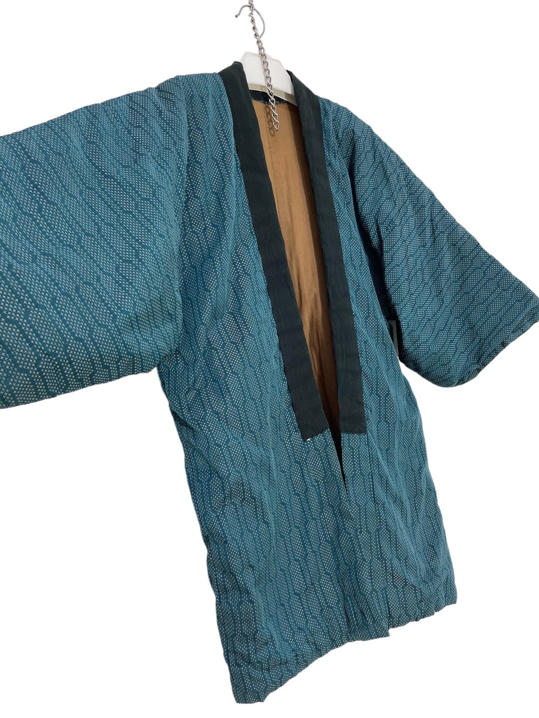 Made in Japan Hanten Jacket Padding Wadded Full Brocade Japanese ...