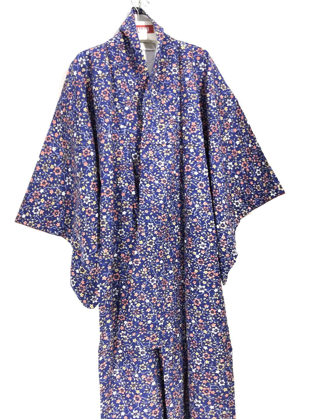 Made in Japan Kimono Yukata Jacket Sakura Florals Total Pattern Kimono ...