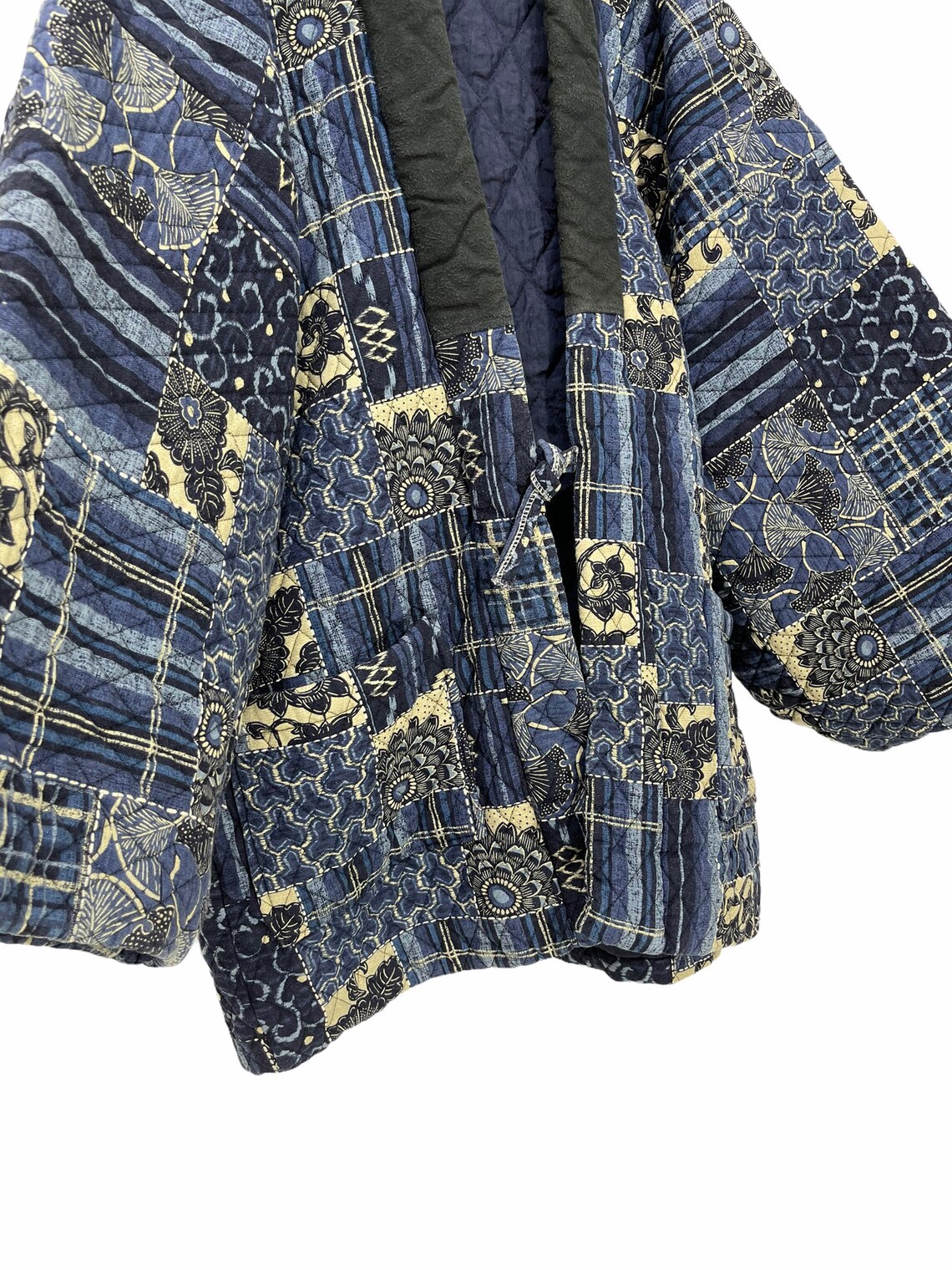 Made in Japan Vintage Hanten Jacket Padding Thick Quilted - Etsy