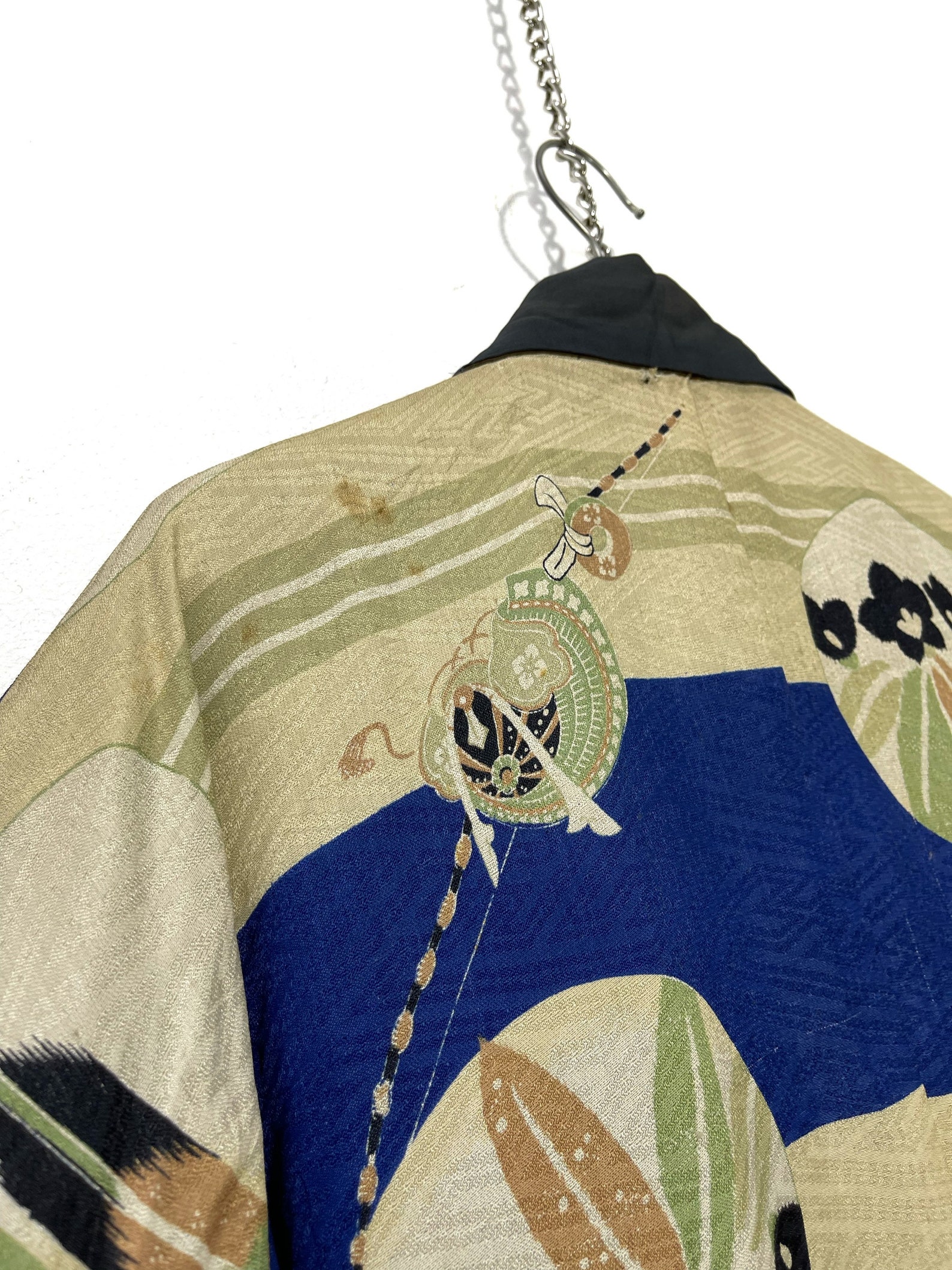 Made in Japan Vintage Juban Kimono Silk Japanese Pattern - Etsy