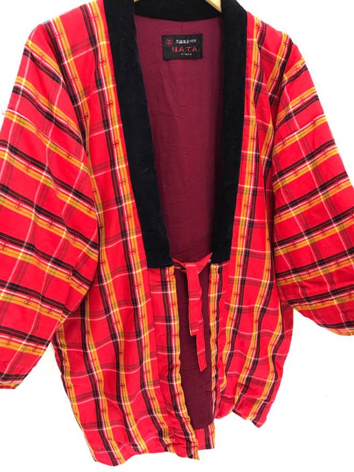 Made in Japan Hanten Kimono Japanese Traditional Winter Jacket Padded ...