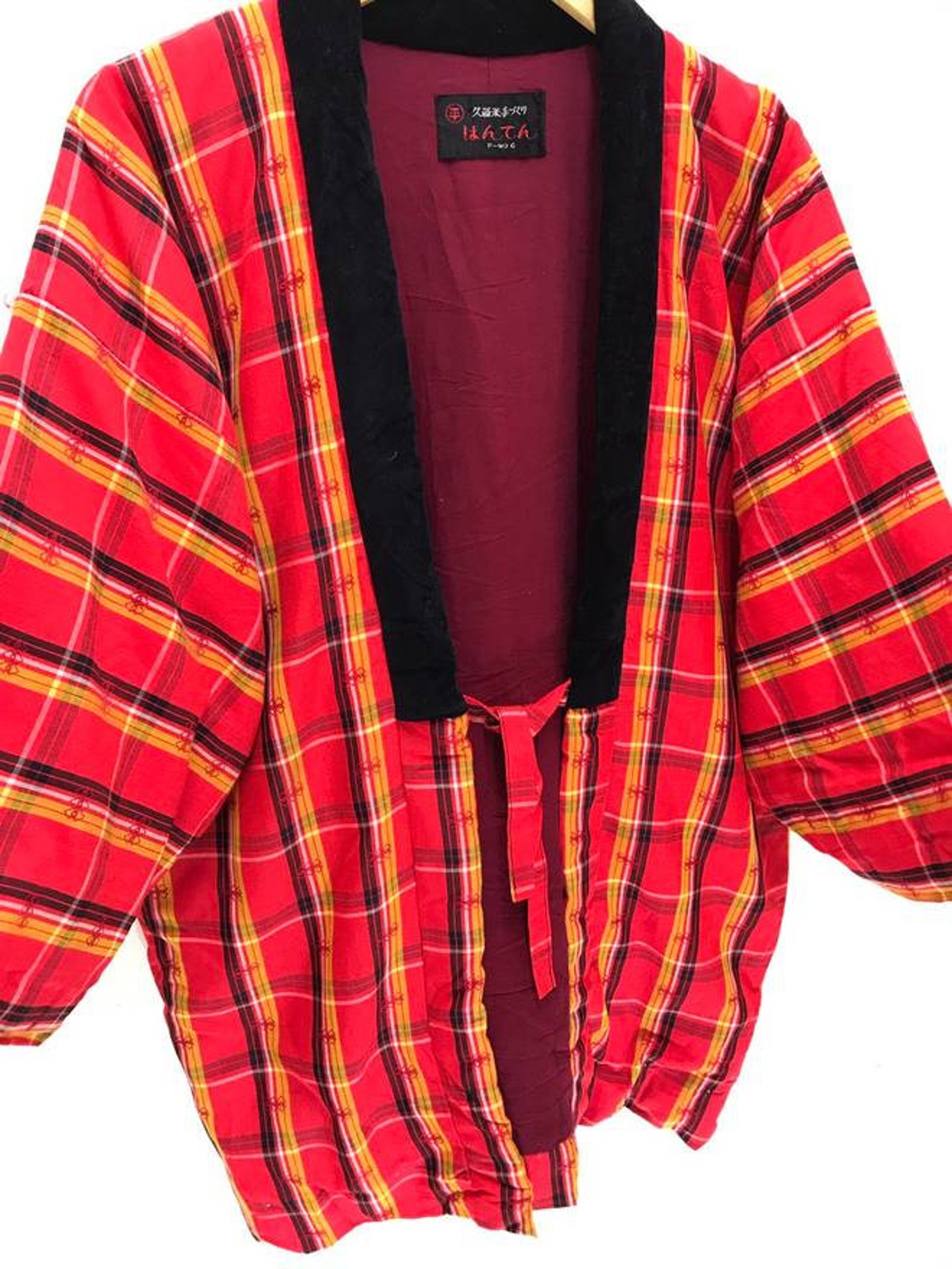 Made in Japan Hanten Kimono Japanese Traditional Winter Jacket Padded ...
