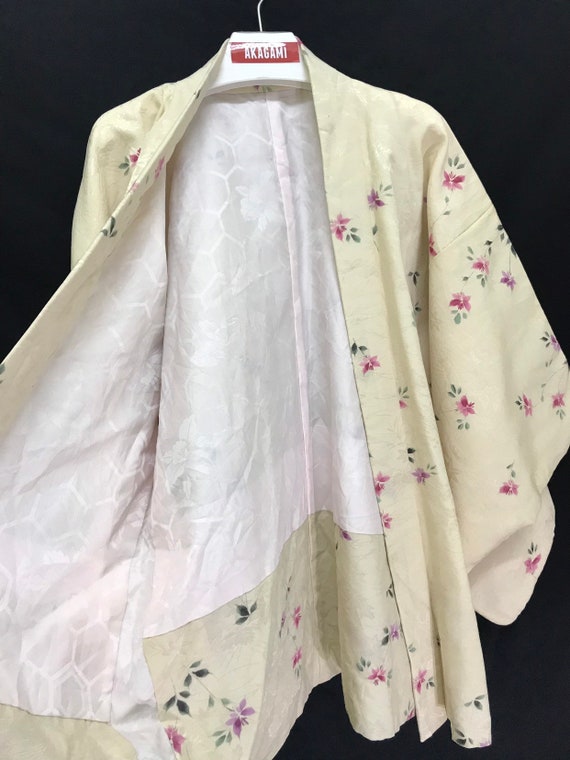 Made in Japan Vintage Haori Light Jacket Brocade Jacquard | Etsy