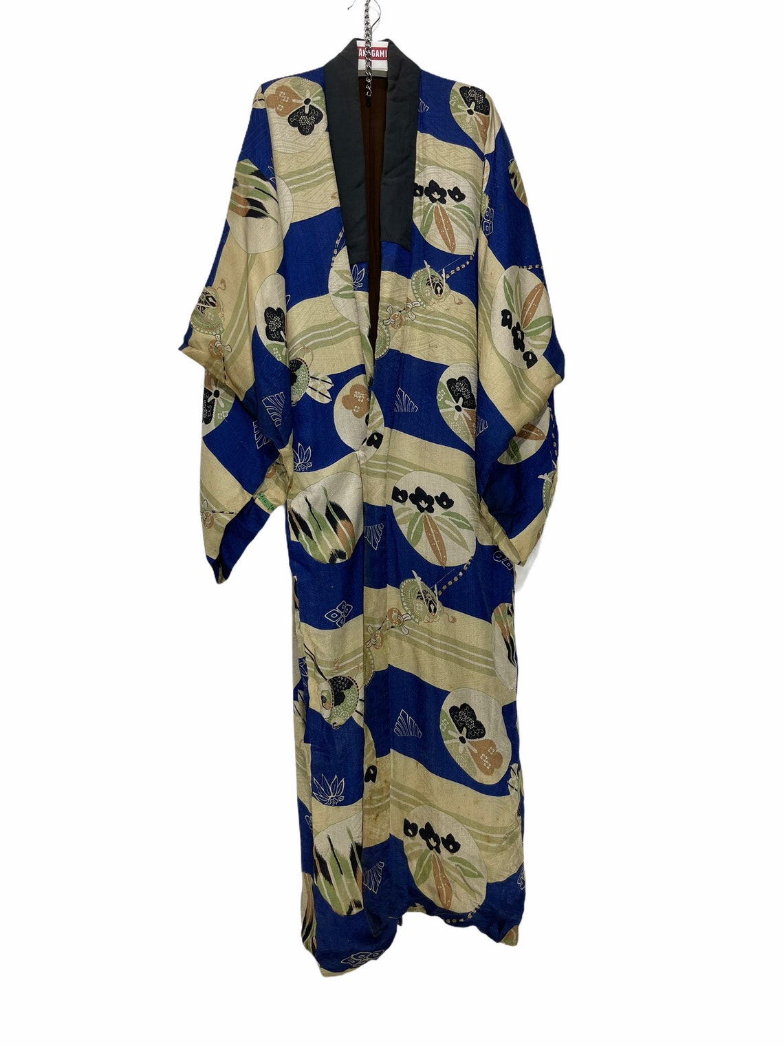 Made in Japan Vintage Juban Kimono Silk Japanese Pattern - Etsy