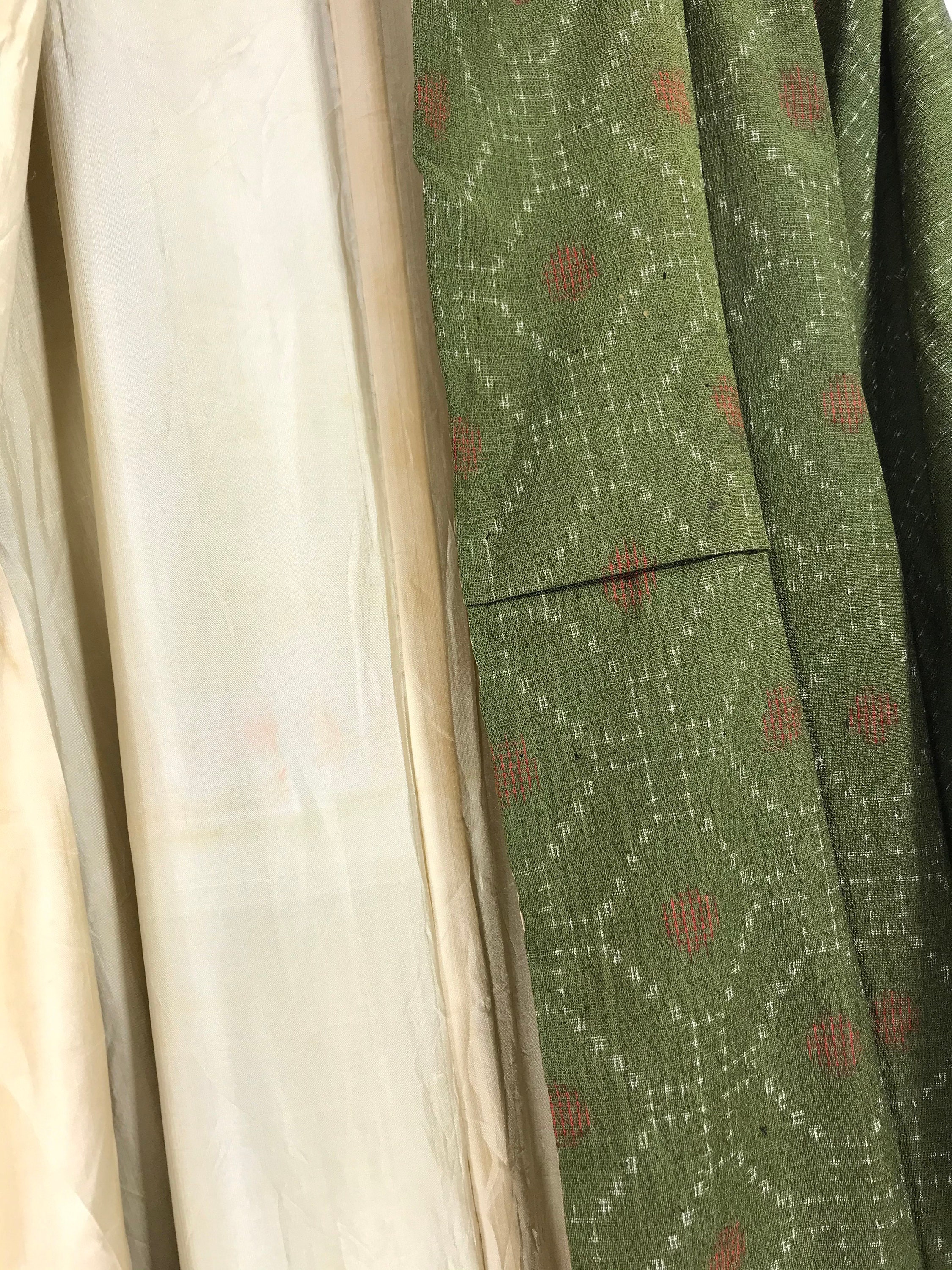 Made in Japan Vintage Kimono Yukata Silk Jacket Total Pattern | Etsy