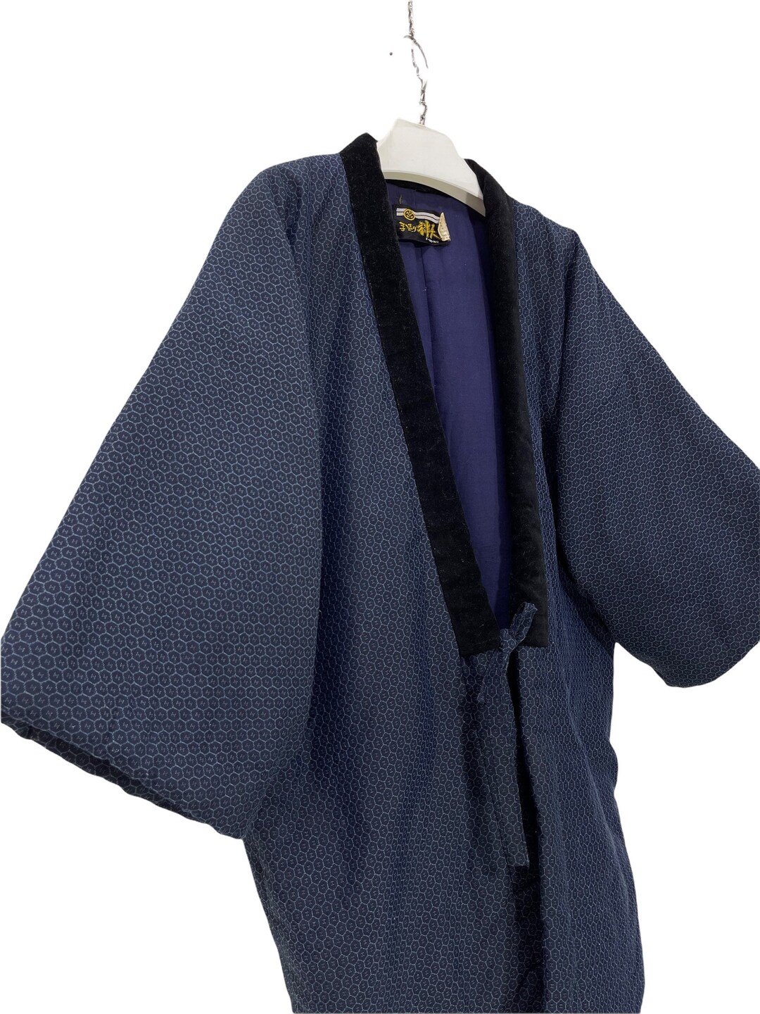 Made in Japan Vintage Hanten Jacket Padding Wadded Full Honeycomb ...