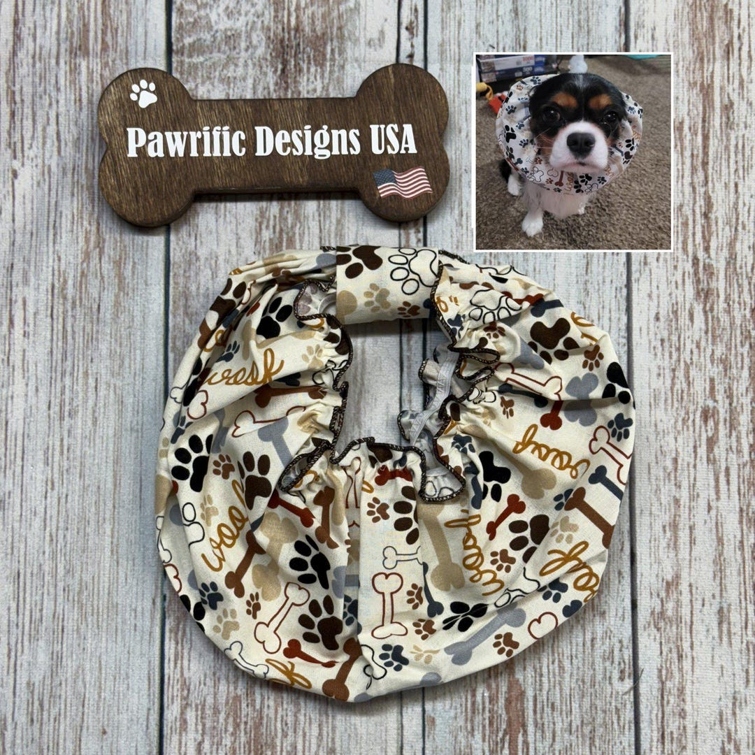 Woof Dog Snood: Ear Cover for Cavalier Spaniels and Small Dogs - Etsy