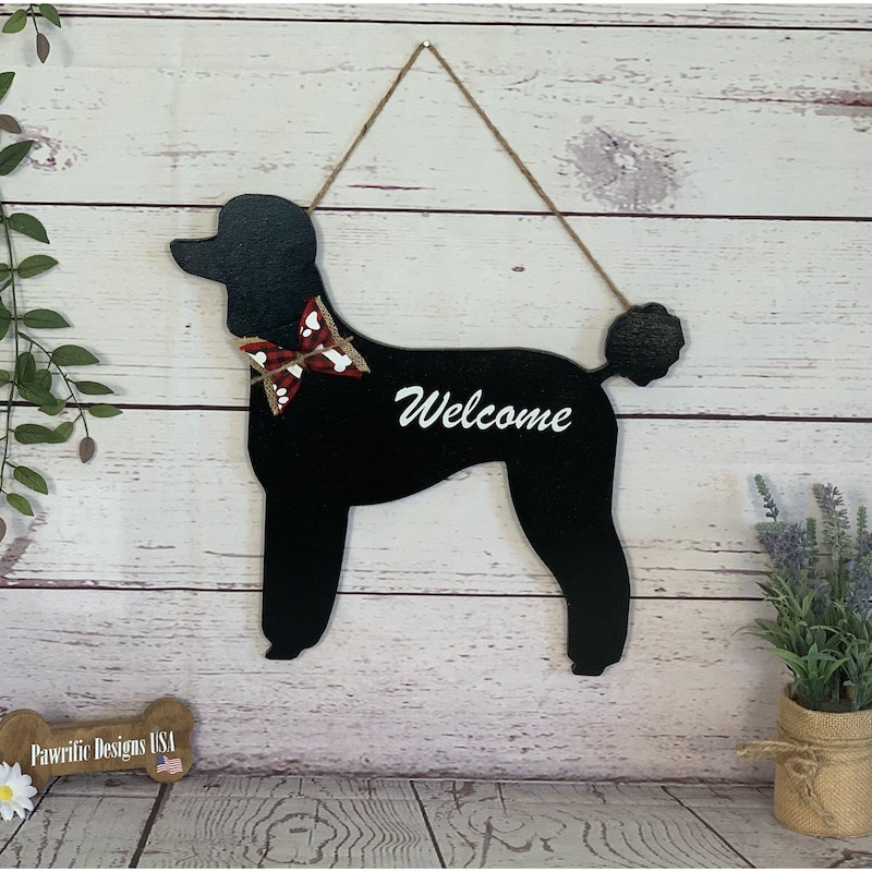 Poodle Sign - Etsy