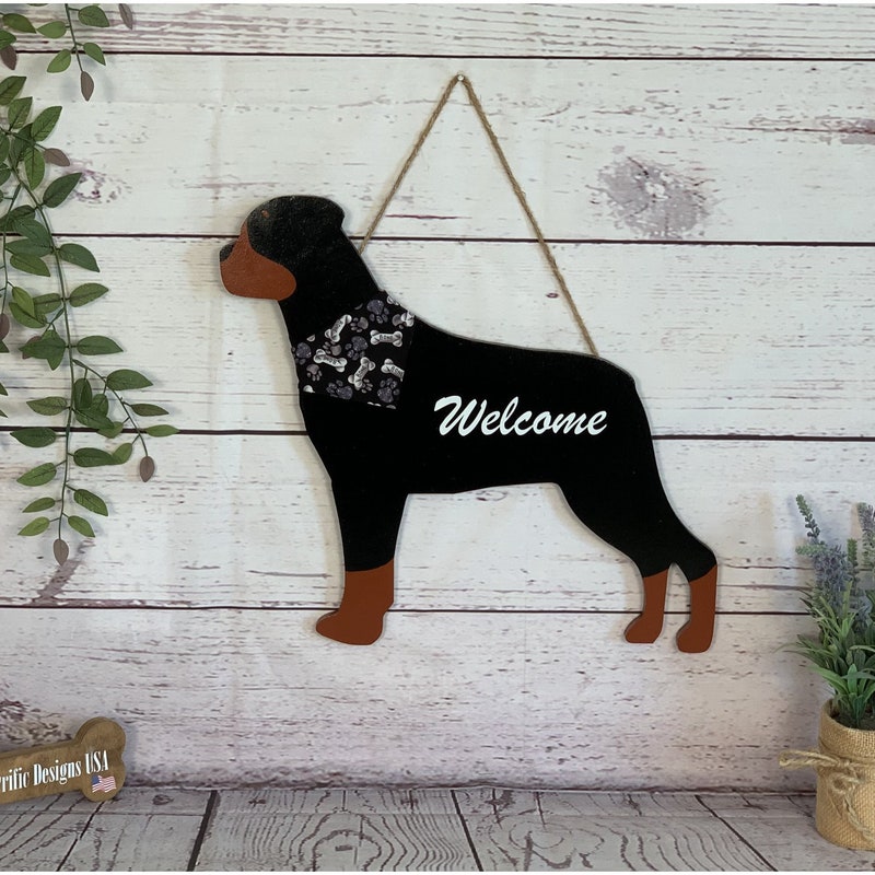 Rottweiler Sign - Etsy