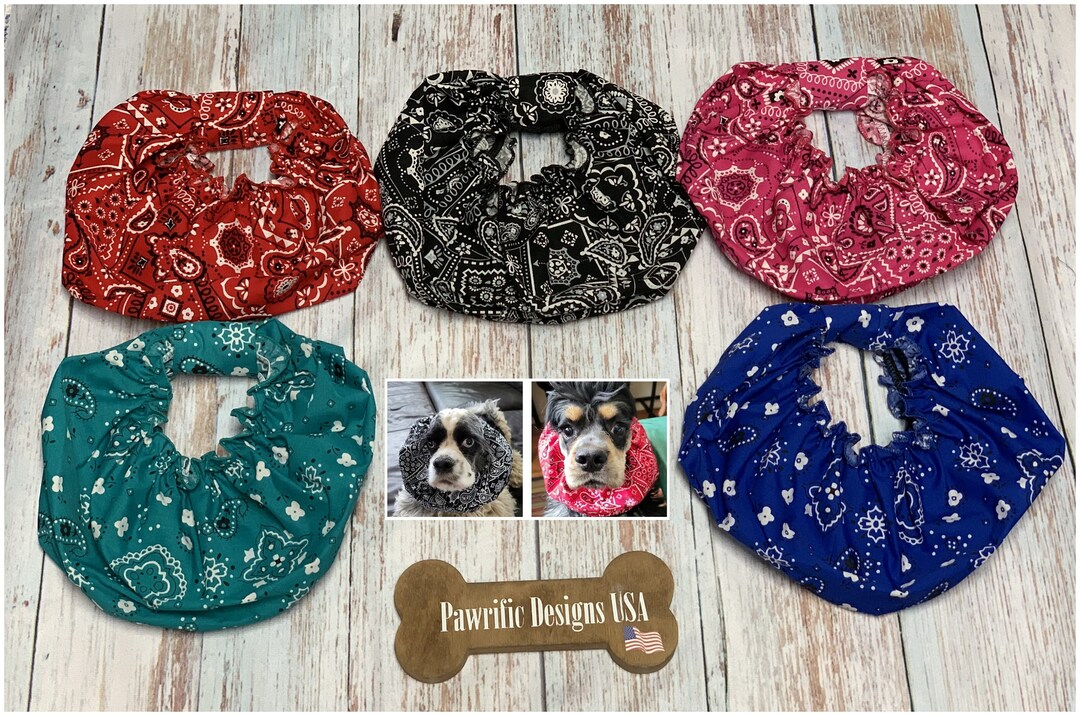 Dog Snood Bandana Fabric, Cavalier King Charles Spaniel, Snood for ...