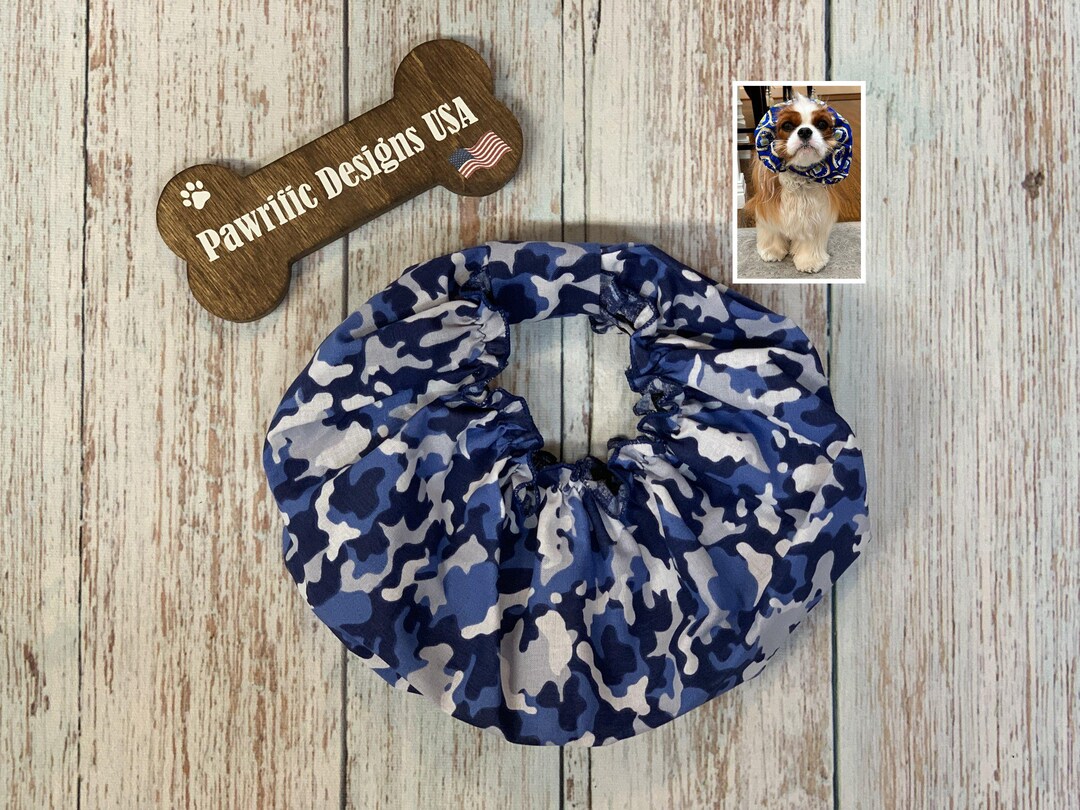 Camouflage Dog Snood for Cavalier King Charles to Cover and Protect ...