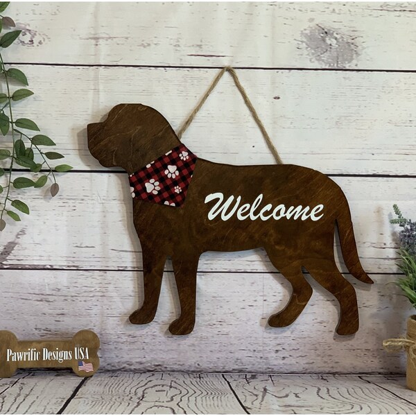 English Mastiff Sign - Etsy