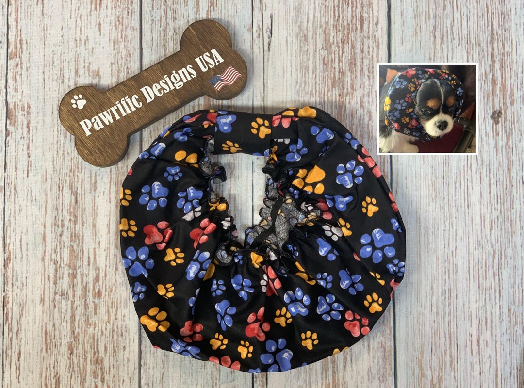 Dog Snood for Eating, Ear Protection Cover for Cavalier King Charles ...