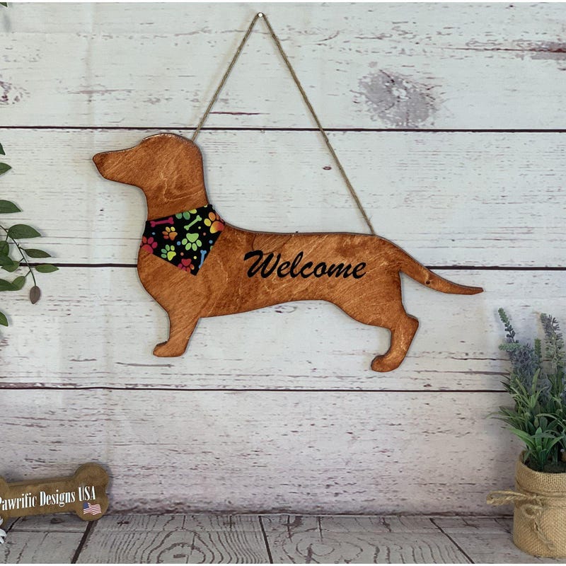 Dachshund Home Decor - Etsy