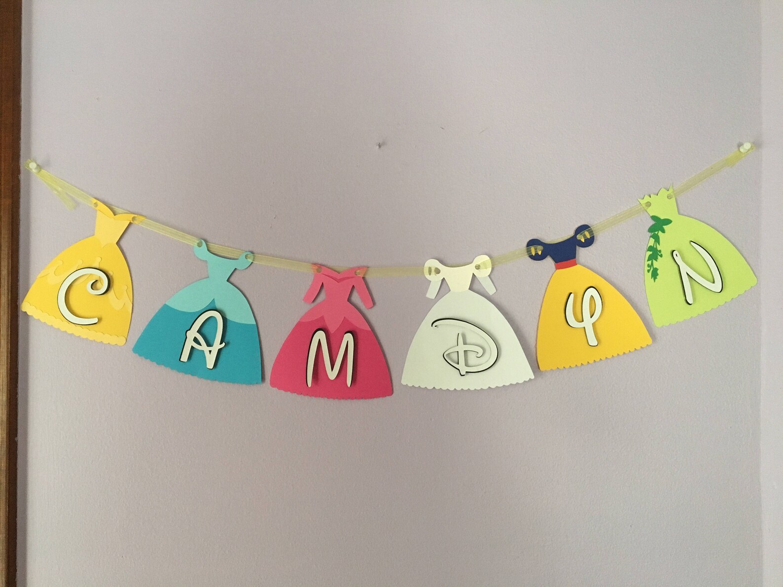 Disney Princess Banner - Etsy