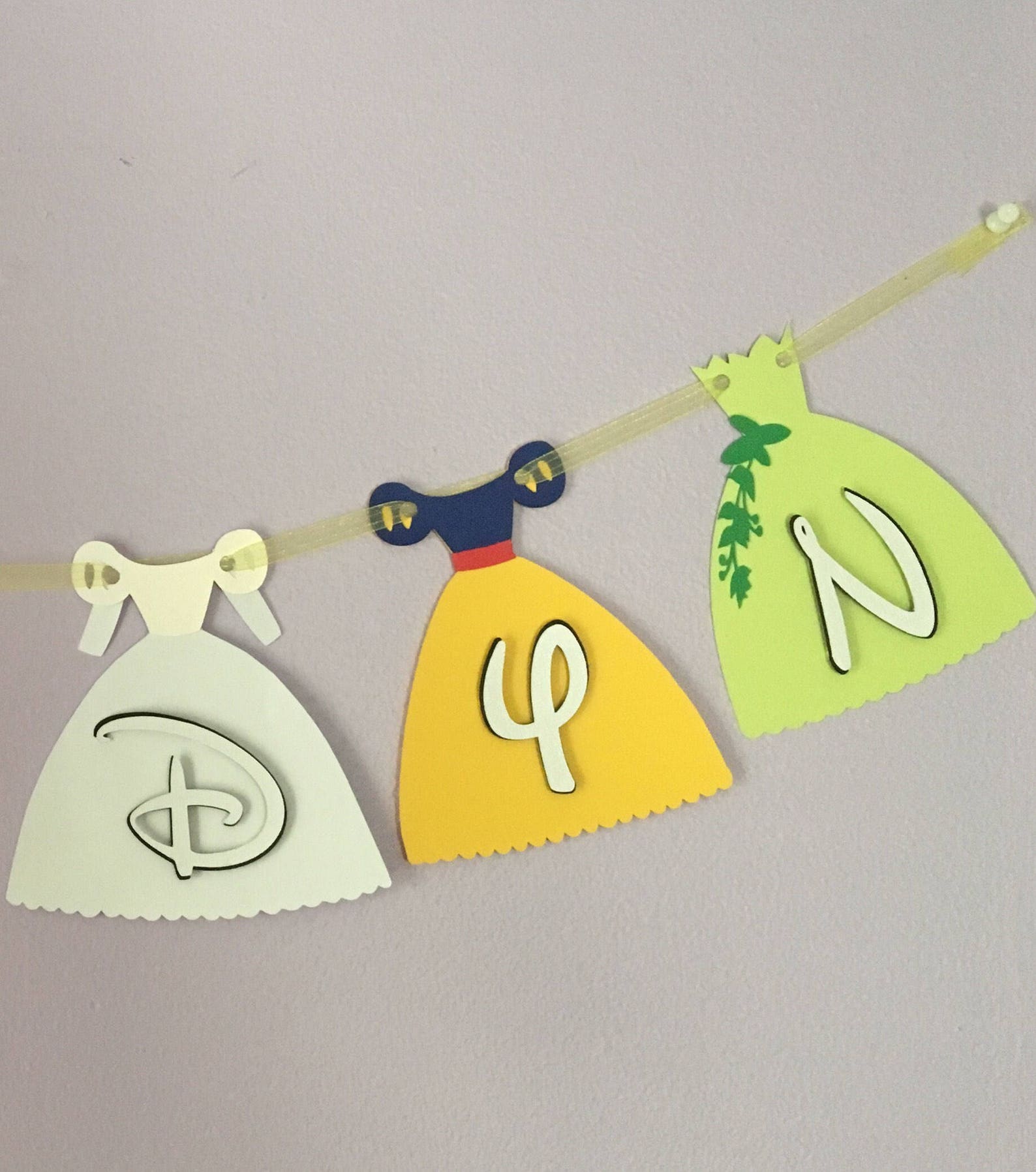 Disney Princess Banner - Etsy