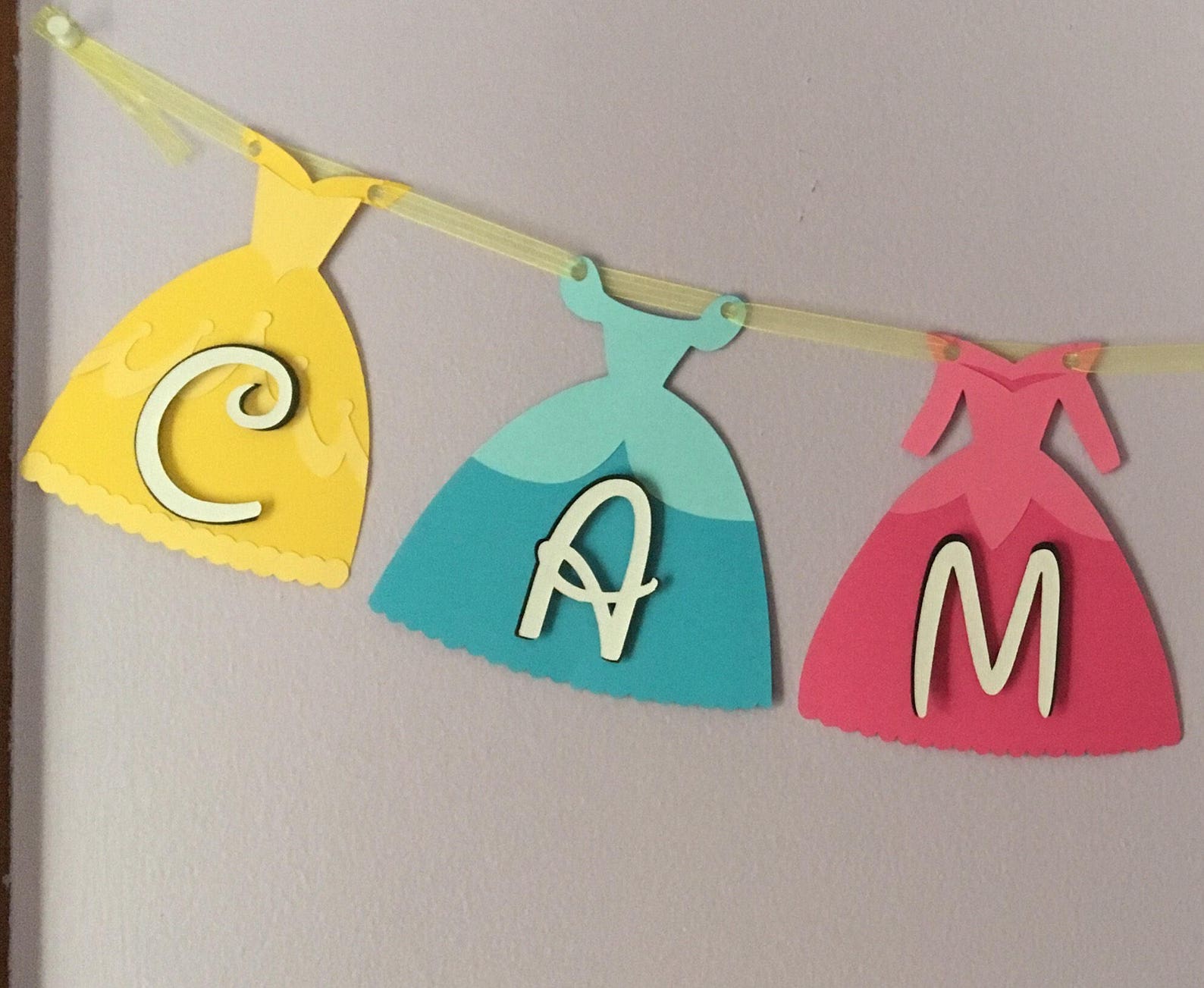 Disney Princess Banner - Etsy