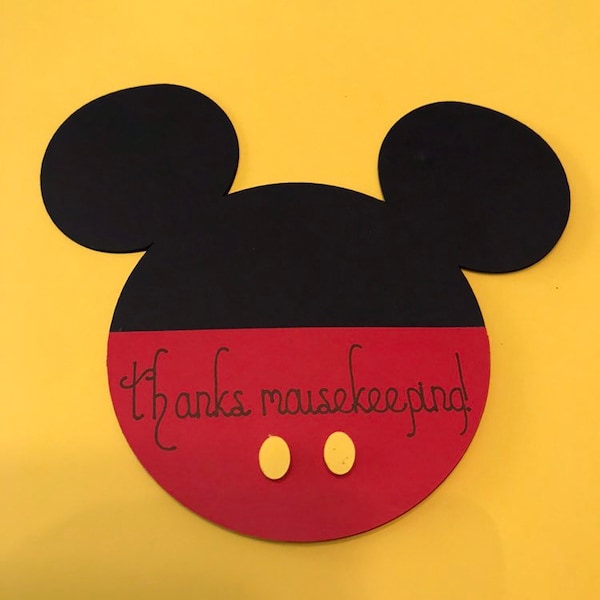 Mickey Mouse Tip Envelopes - Etsy