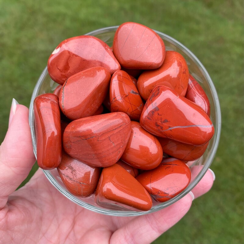Red Jasper Stone - Etsy