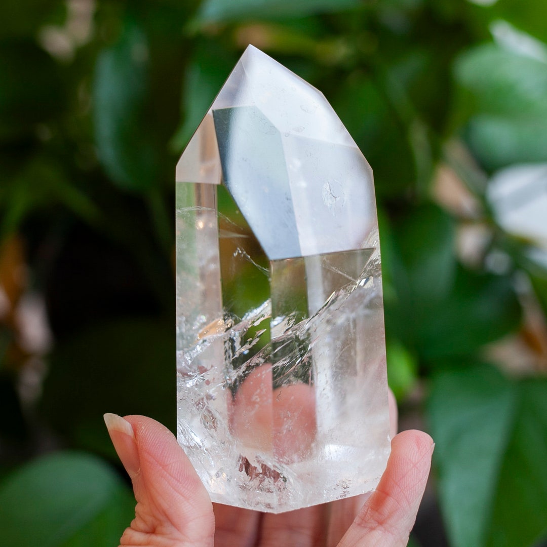 Clear Quartz Tower, High Quality, Beautiful Quartz Crystal Tower, Grade ...