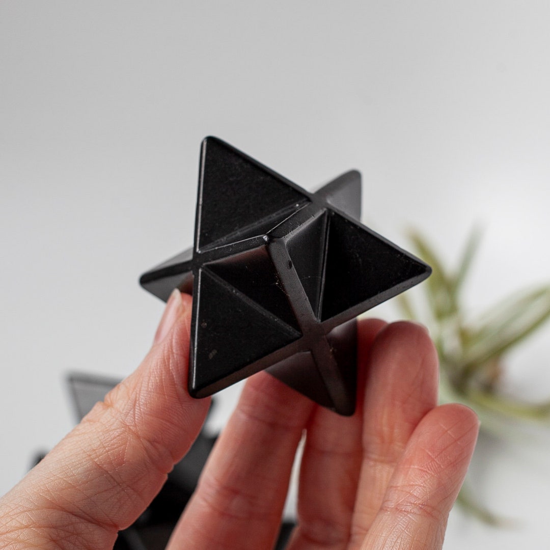 Shungite Merkaba, Merkaba for Manifestation, EMF Protection - Etsy