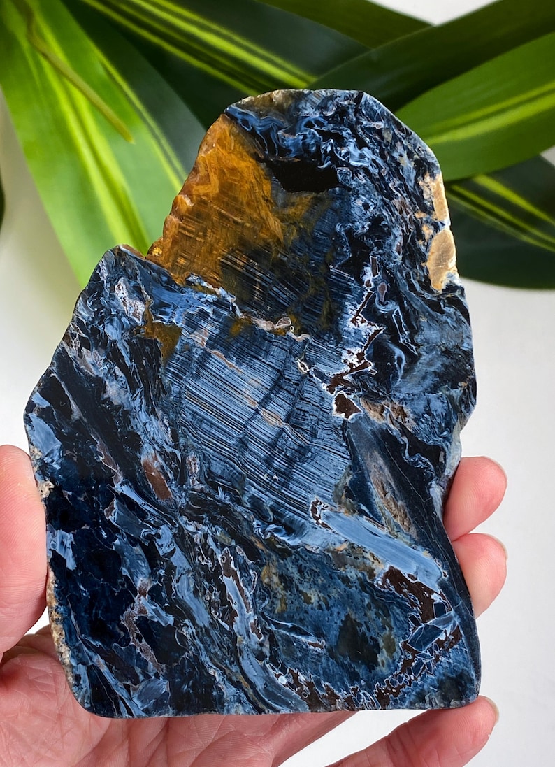 Pietersite Slab, Blue Pietersite, Large - Etsy