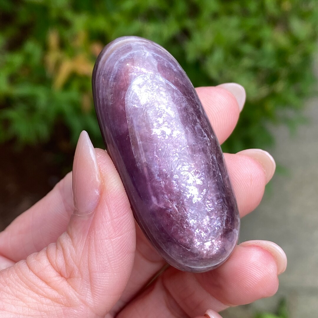 Gem Lepidolite, Gem Lepidolite Wand - Etsy