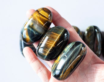 Blue Tiger Eye Stone | Etsy