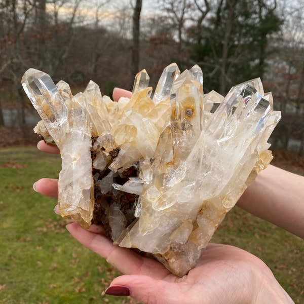 Giant Crystal Cluster - Etsy