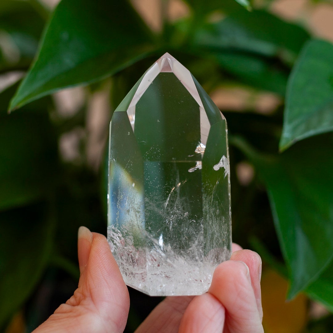 Clear Quartz Tower High Quality Beautiful Quartz Crystal - Etsy