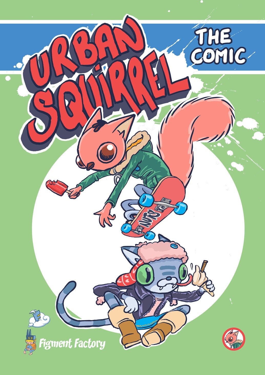 Urban Squirrel Comic - Episode 1 - Etsy