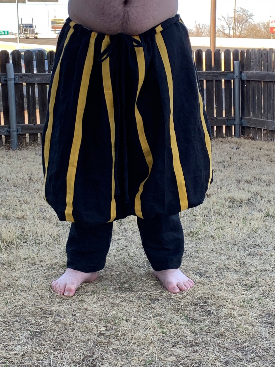 Striped 100% Linen Rus / Viking Pants - Etsy