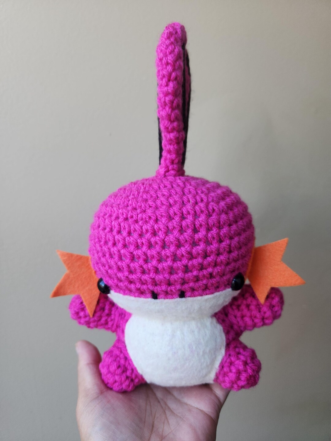 Crocheted Shiny Mudkip - Etsy