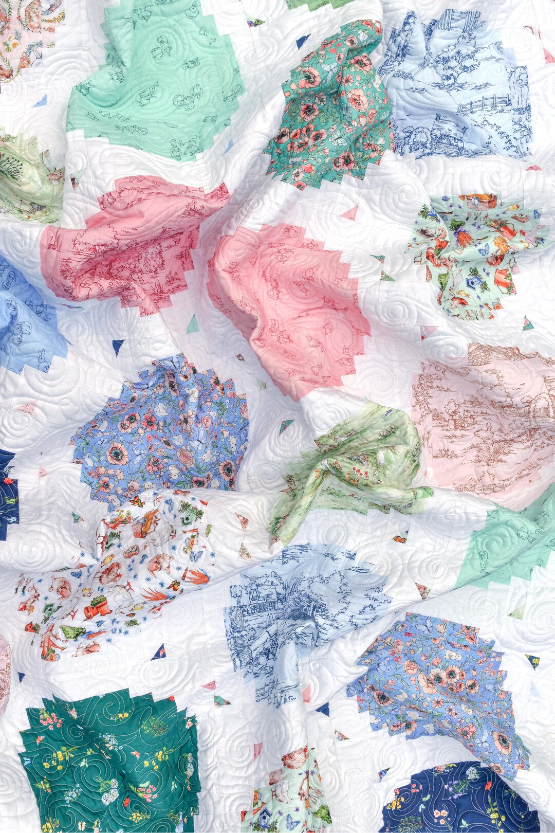 Booklet, Modern Quilt Pattern, Sunny, in 3 Sizes; Sweet, Fast, Simple ...