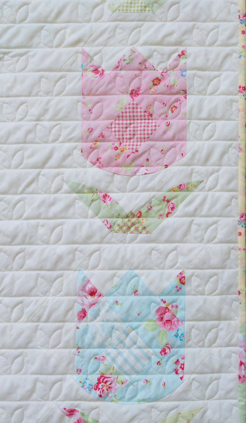 Modern New Spring Quilt Pattern in 3 Sizes Sweet fast - Etsy Canada
