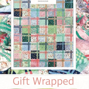 Booklet, Modern Quilt Pattern, Gift Wrapped, in 3 Sizes; Sweet, Fast ...