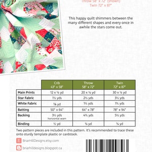 Modern Quilt Pattern, PDF, Providence, Crib, Throw, Twin. Fast, Fun ...