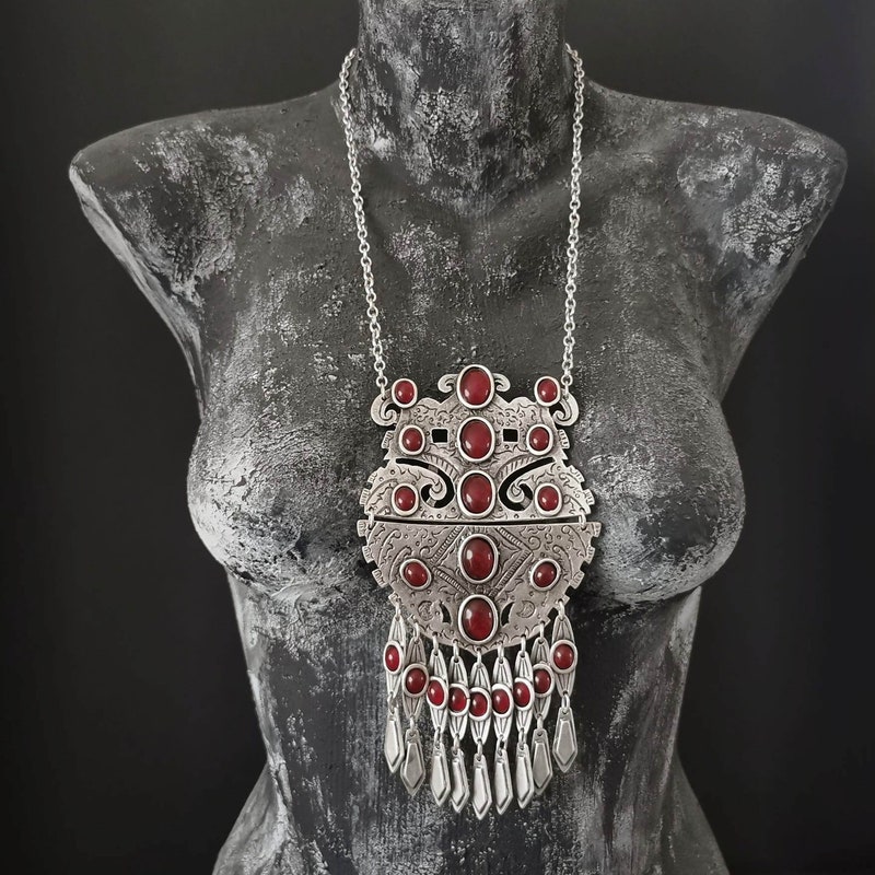 Turkmen Jewelry - Etsy