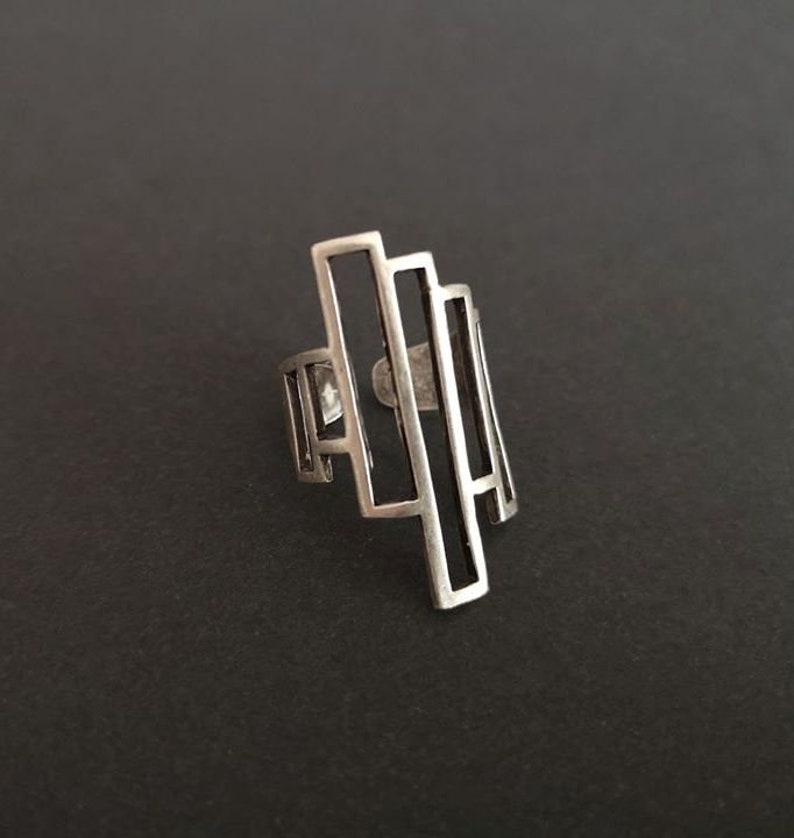 Bohemian Stackable Adjustable Geometric Minimalist Ring - Etsy