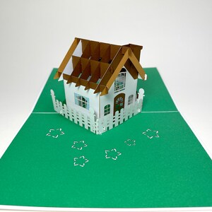 New Home Pop up Card - Beautiful House Card- Retirement Card - Real ...