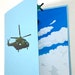 3D Helicopter Birthday Pop up Card - Father's Day Card - Pilot’s ...