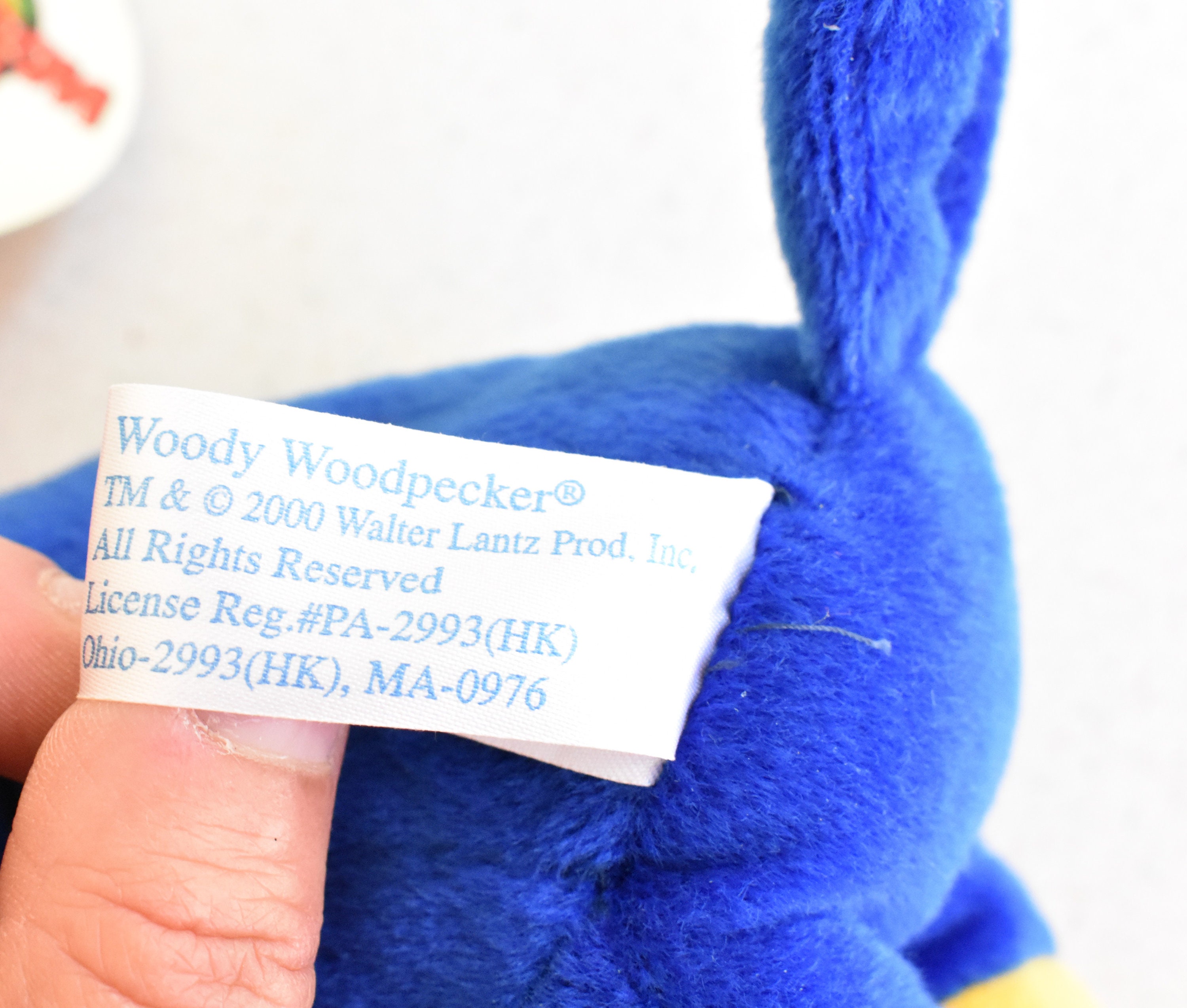 Woody Woodpecker Easter Egg 2000 Plush Bean Bag Universal | Etsy