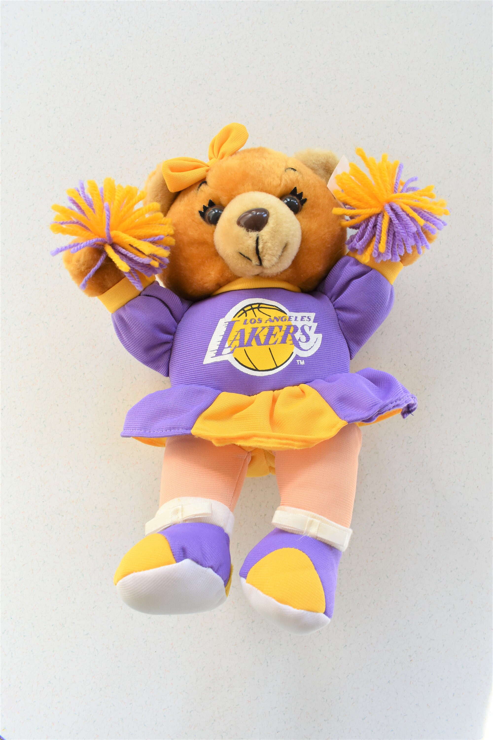 Los Angeles Lakers Cheerleader Bear Plush Vintage 1994 | Etsy