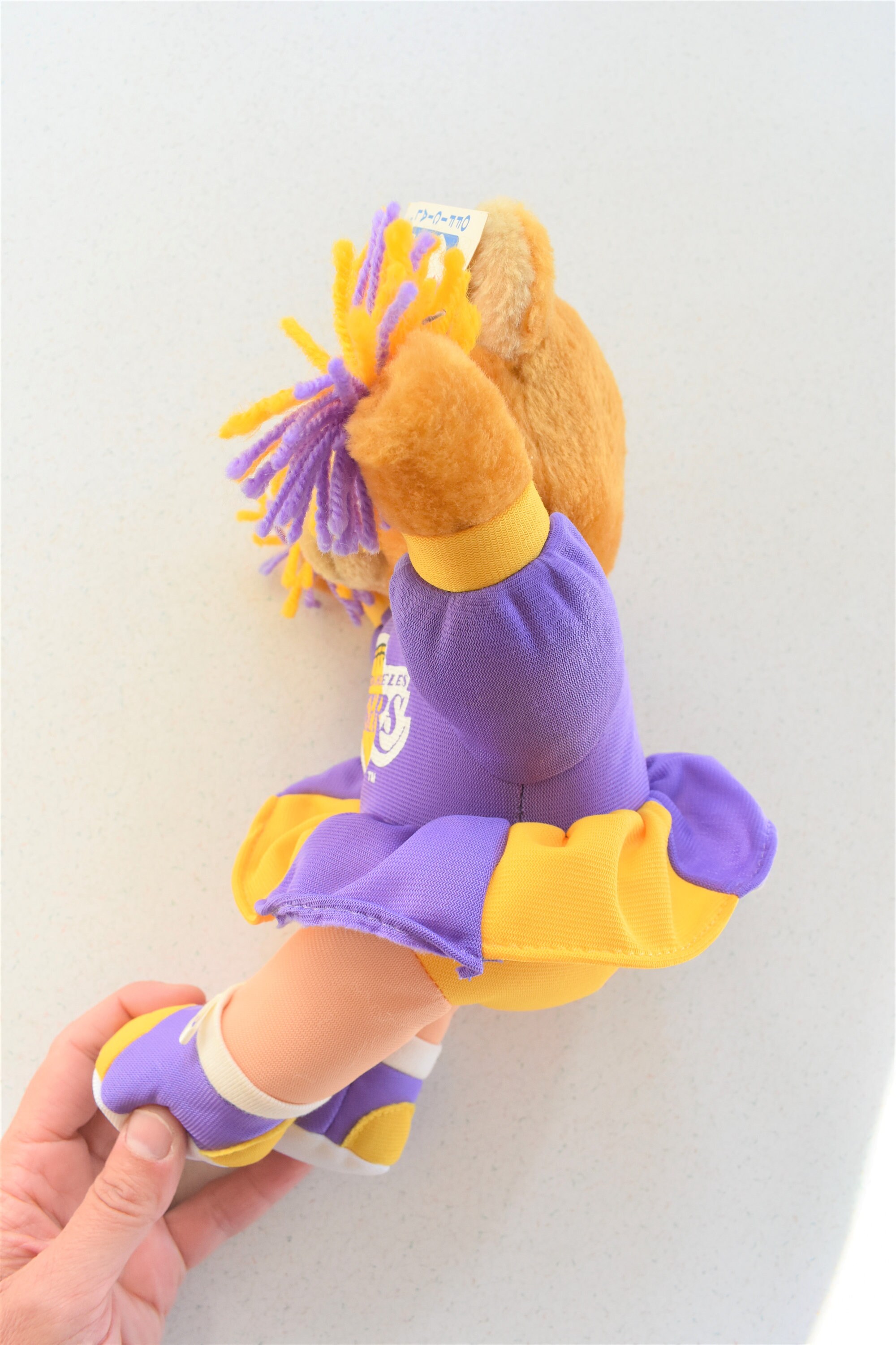 Los Angeles Lakers Cheerleader Bear Plush Vintage 1994 | Etsy