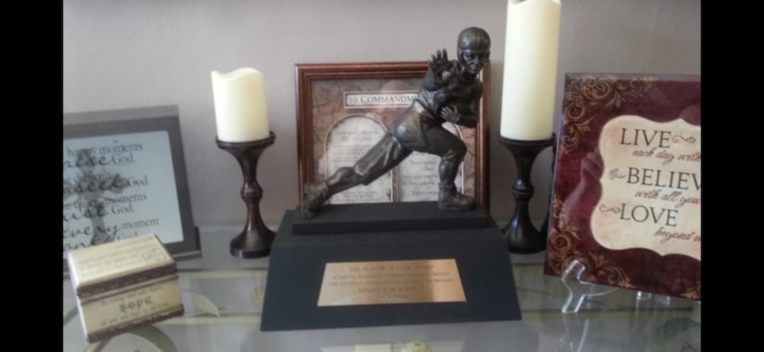 Heisman Custom Replica Trophy - Etsy