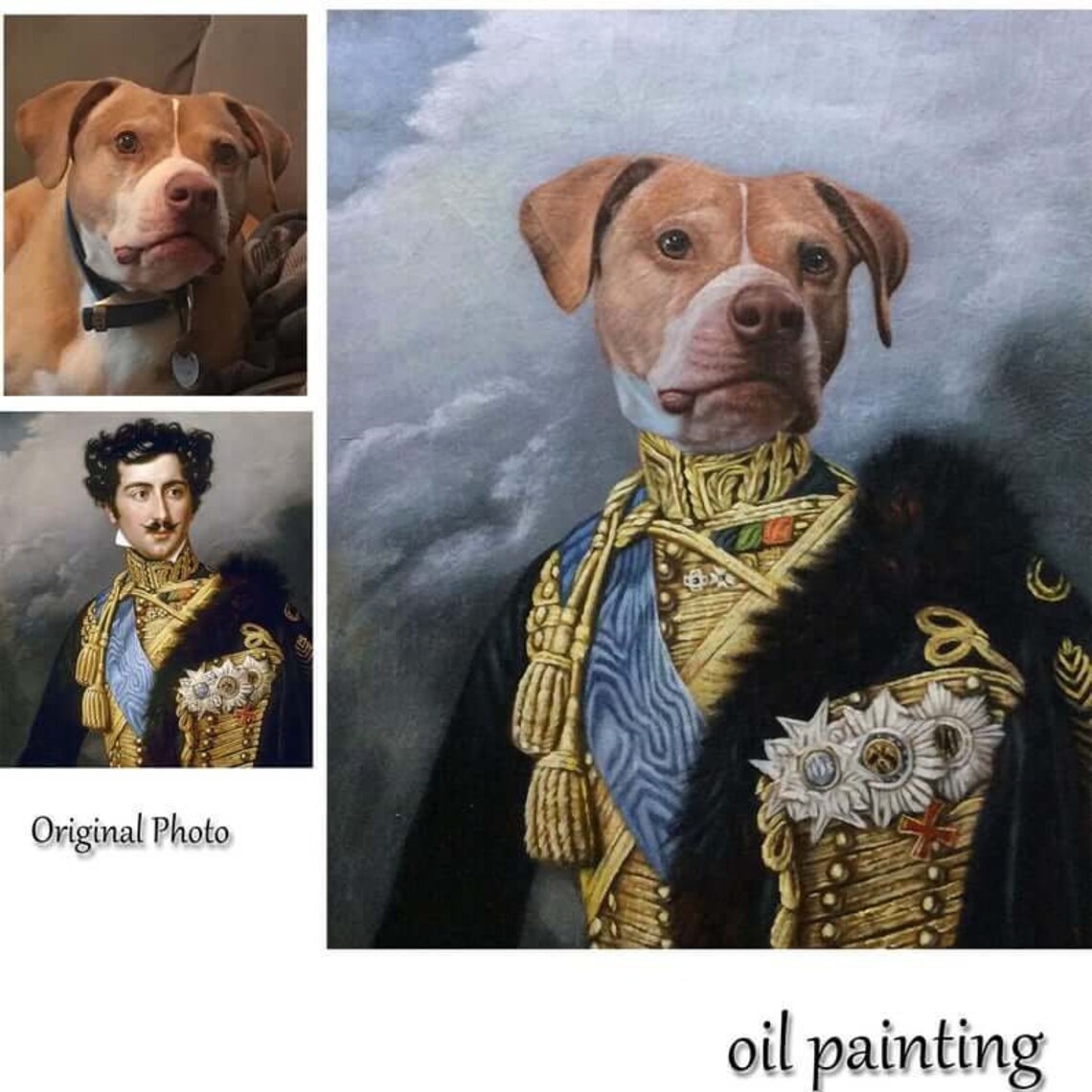 Renaissance Pet Portraitdog Portrait Painting Dog Portrait - Etsy