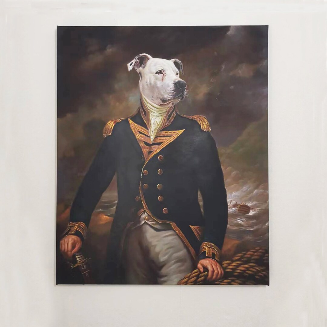 Custom Royal Dog Portrait, Renaissance Dog Painting, Pet Lovers Gift ...