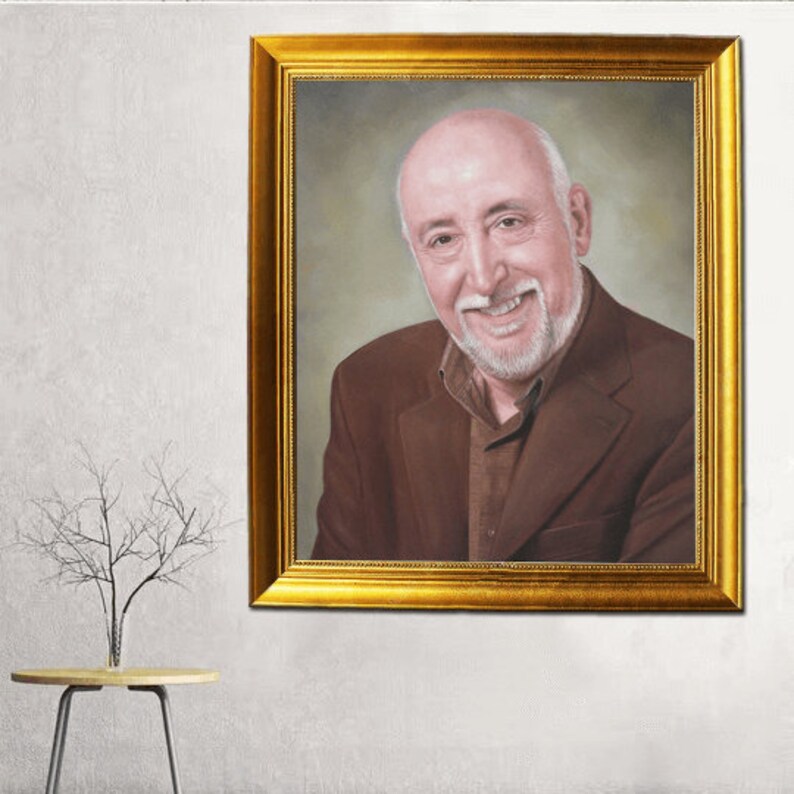 Shiny Gold Wood Frame Custom Art Frame for Oil Paintings. - Etsy