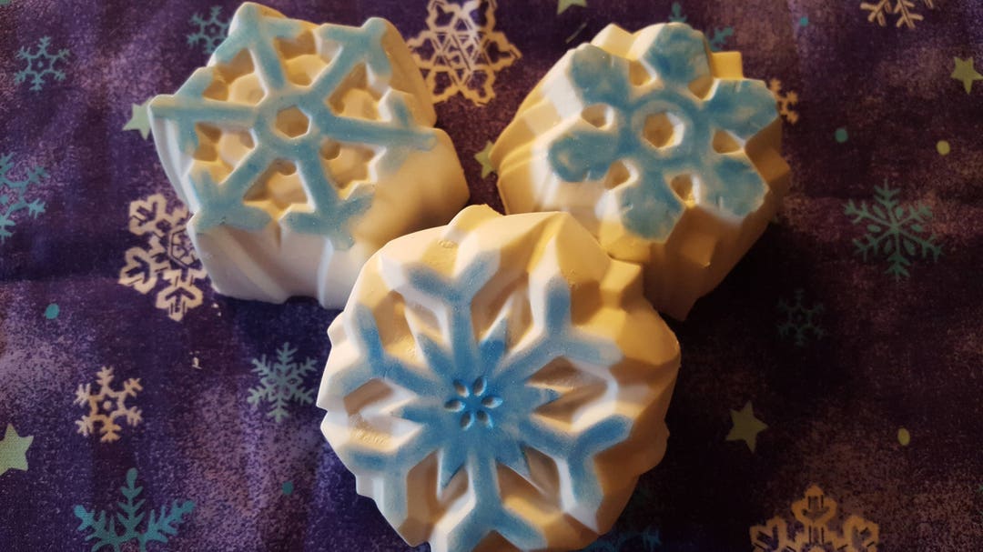 Winter Snowflakes Soap - Etsy