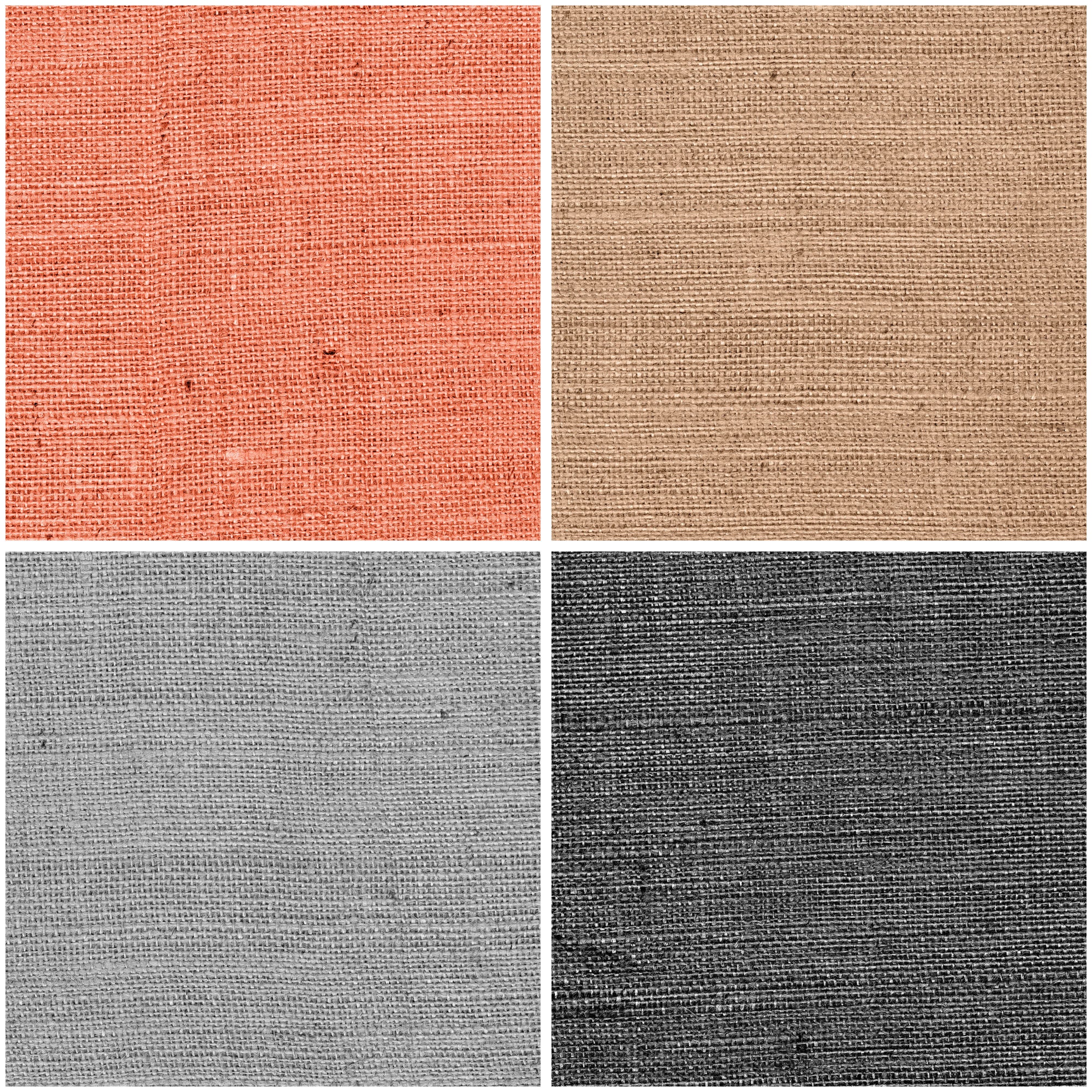 Jute Fabric Textures - Digital Paper Set - Texture Paper Pack ...